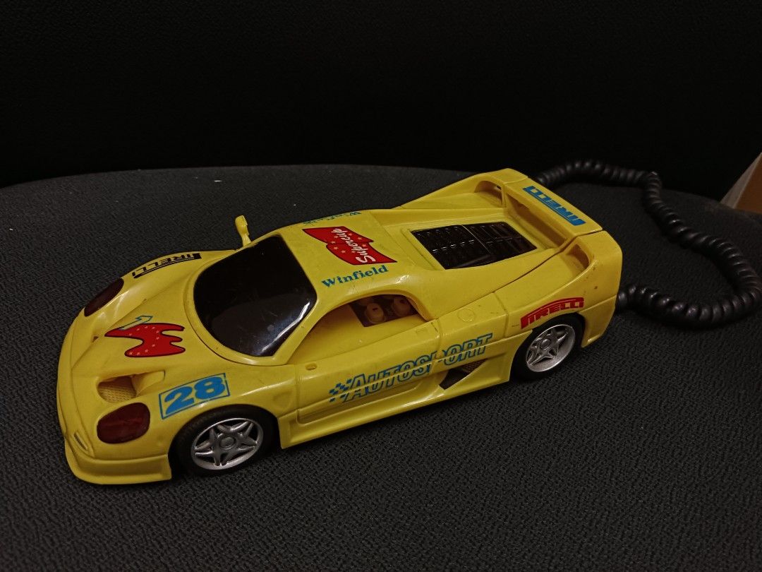 Vintage Ferrari phone talifon lama plastic, Hobbies & Toys, Toys ...