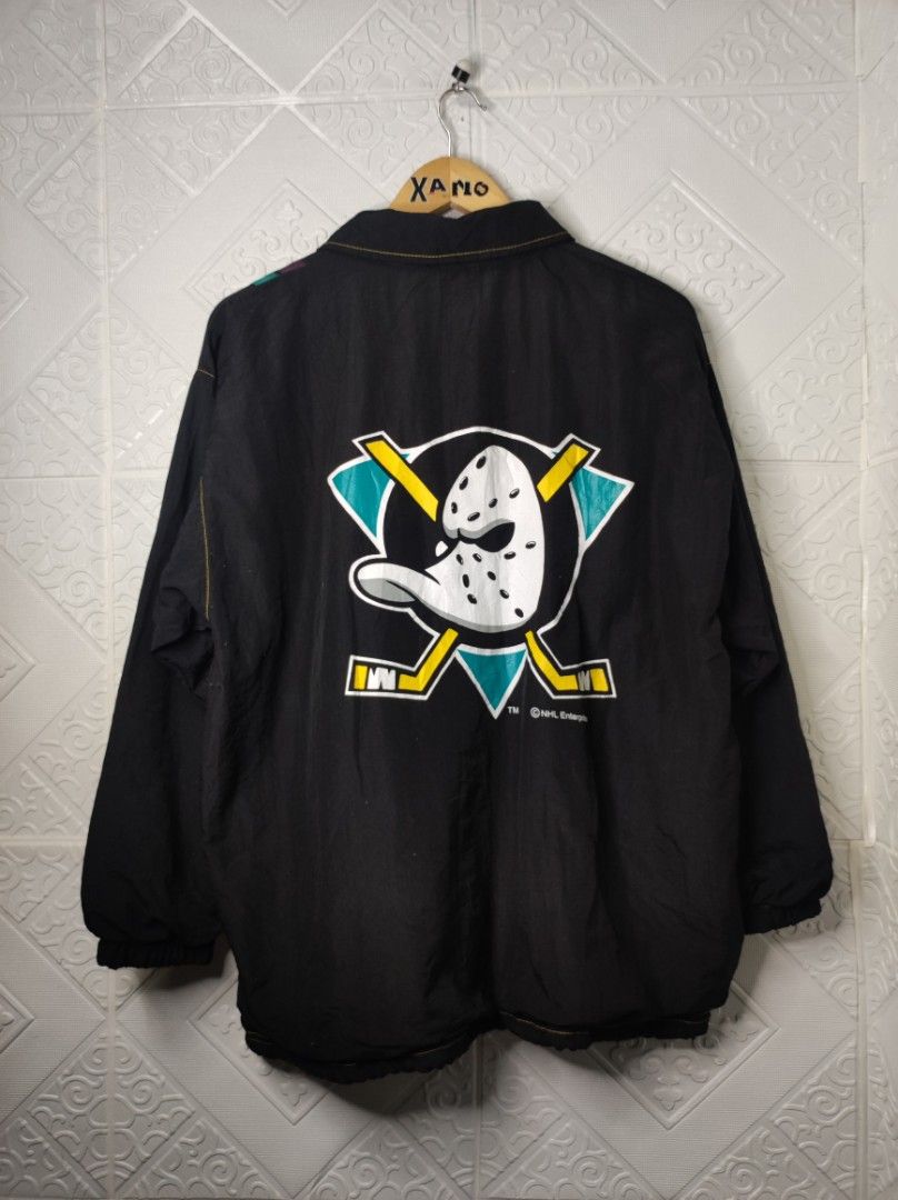 Vintage Mighty ducks coach jacket, Men's Fashion, Coats, Jackets and ...