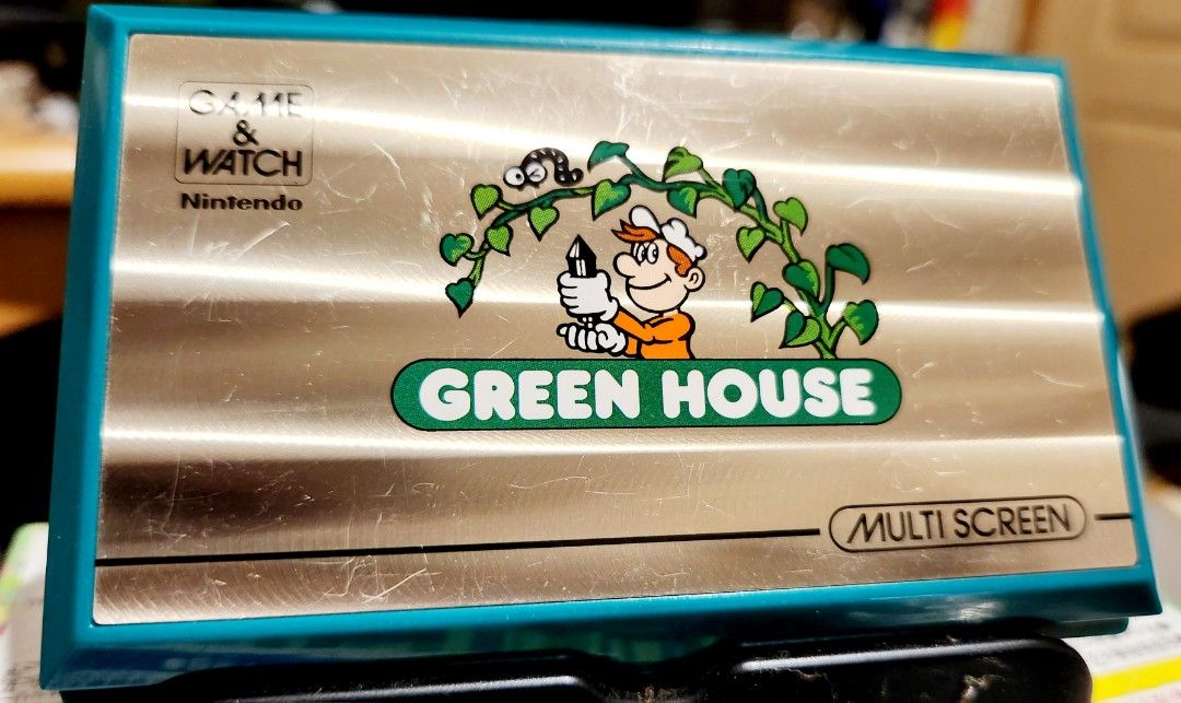 Vintage Nintendo Game & Watch multiscreen - Greenhouse - 1982, Hobbies ...