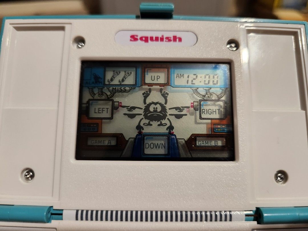 Vintage Nintendo Game & Watch multiscreen - Squish - 1981, Hobbies ...