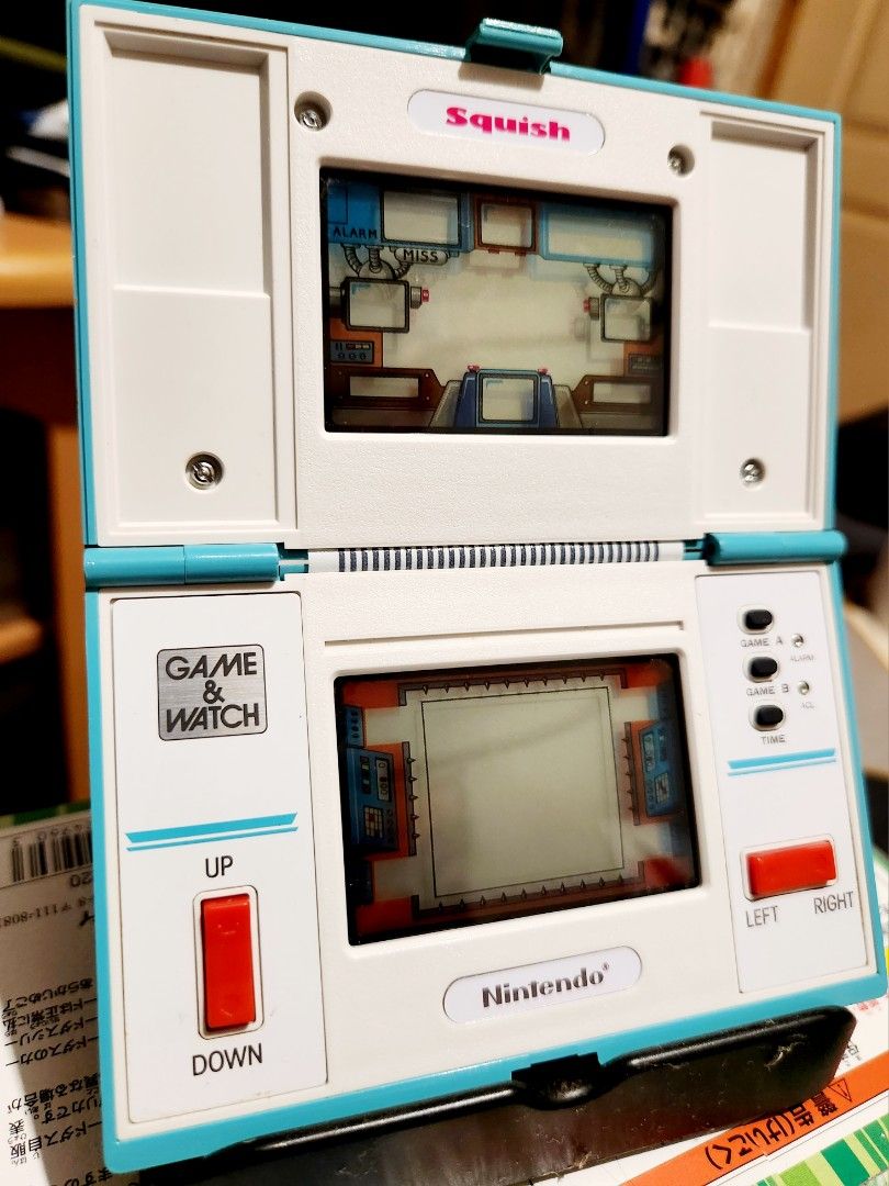 Vintage Nintendo Game & Watch multiscreen - Squish - 1981, Hobbies ...