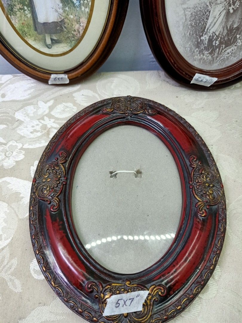 Vintage Oval 5" x7" to 6" x8" oval wall frame from the UK 250 each ...