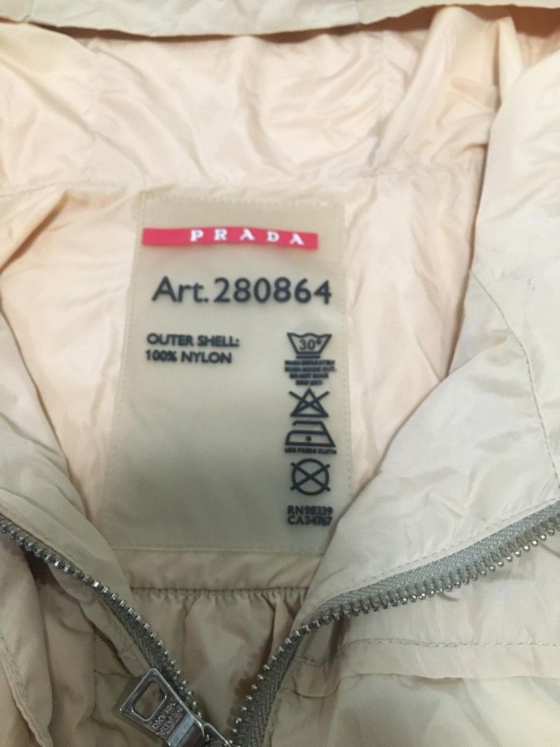 Vintage Prada Art.280864 Light weight parka jacket, Women's Fashion ...