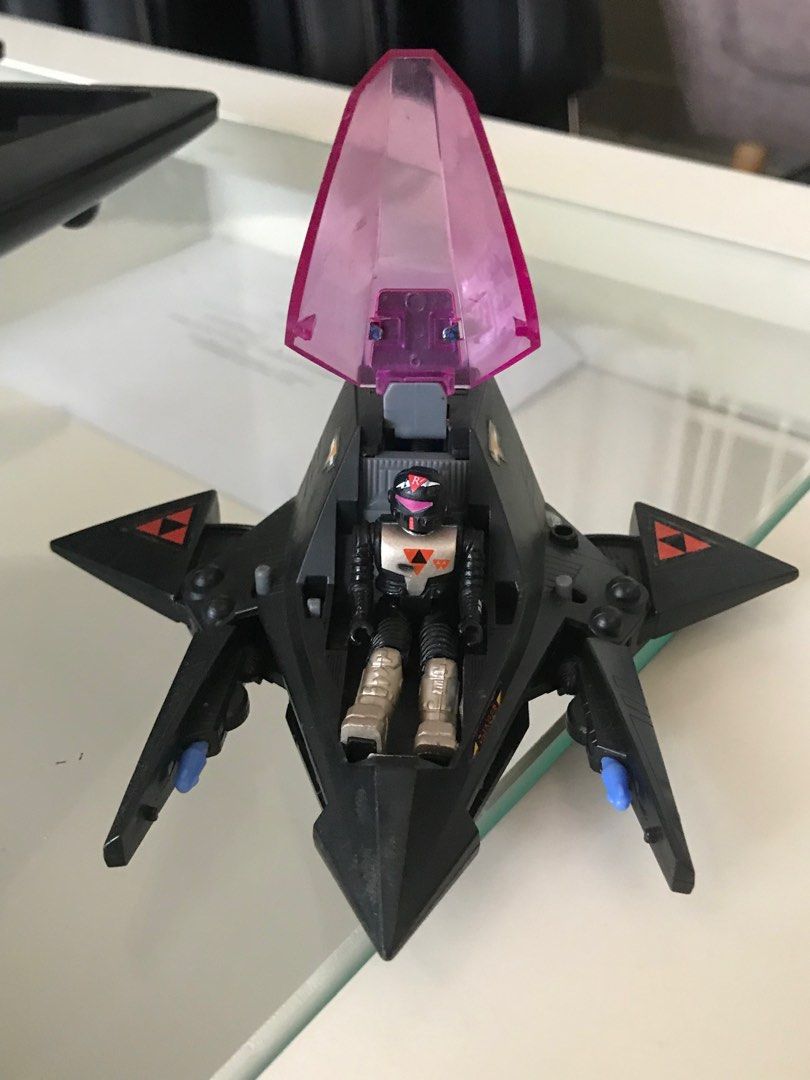 Vintage Starcom Shadowbat & 2 Unit of Parasites with 3 figures without ...