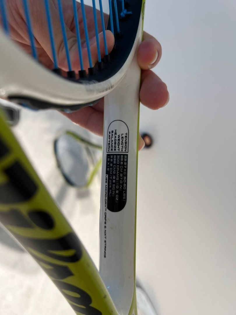Wilson ncode npro Tennis Racket (size L3), Sports Equipment, Sports ...