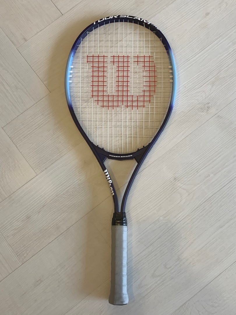 Wilson Tour Slam Lite Tennis Racket - Grip size 4 3/8 (L3), Sports ...