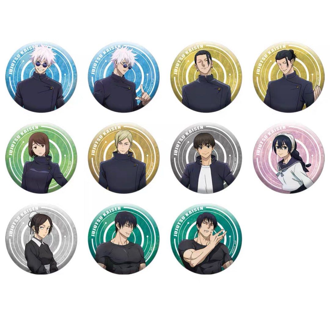 [WTS] Jujutsu Kaisen Jjk Blind Pack Sealed Badge Gojo Satoru Geto ...