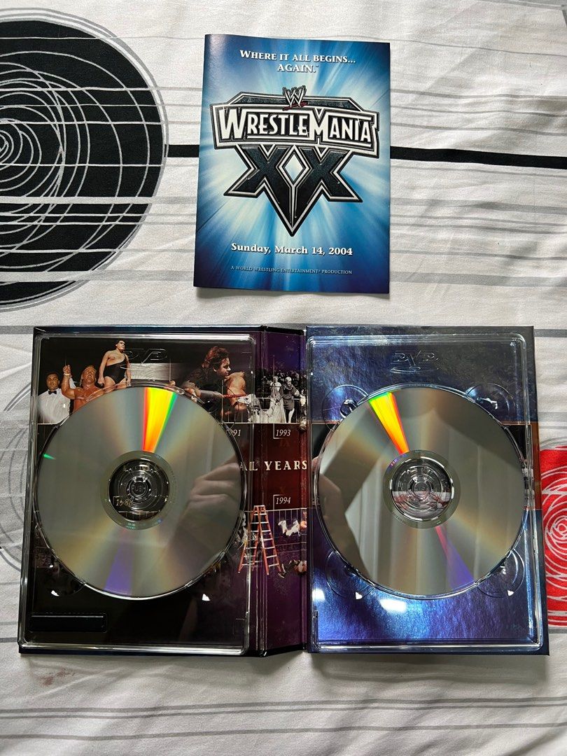 WWE Wrestlemania XX DVD, Hobbies & Toys, Music & Media, CDs & DVDs on ...