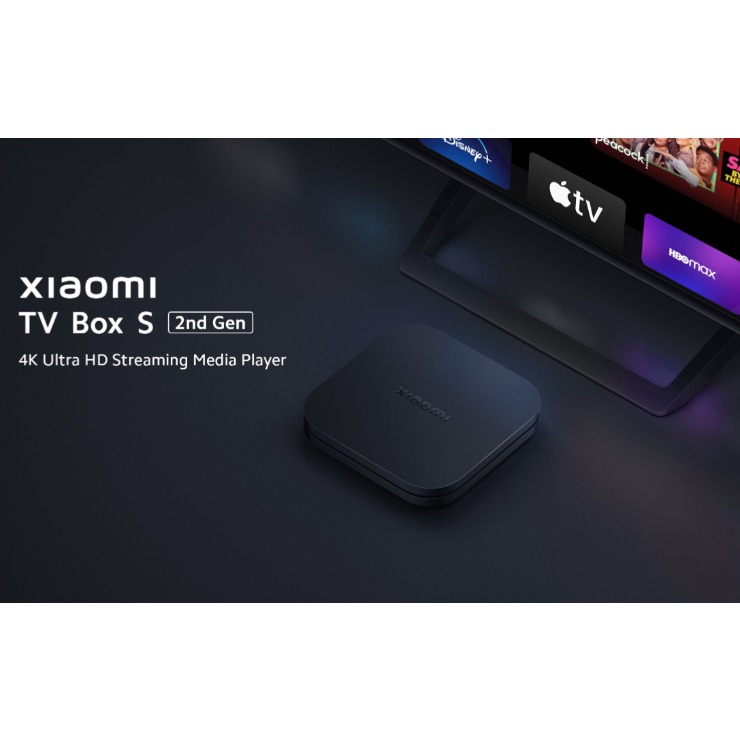 Xiaomi Mi TV Box S [2nd Generation]4K Ultra HD Streaming Media Player ...