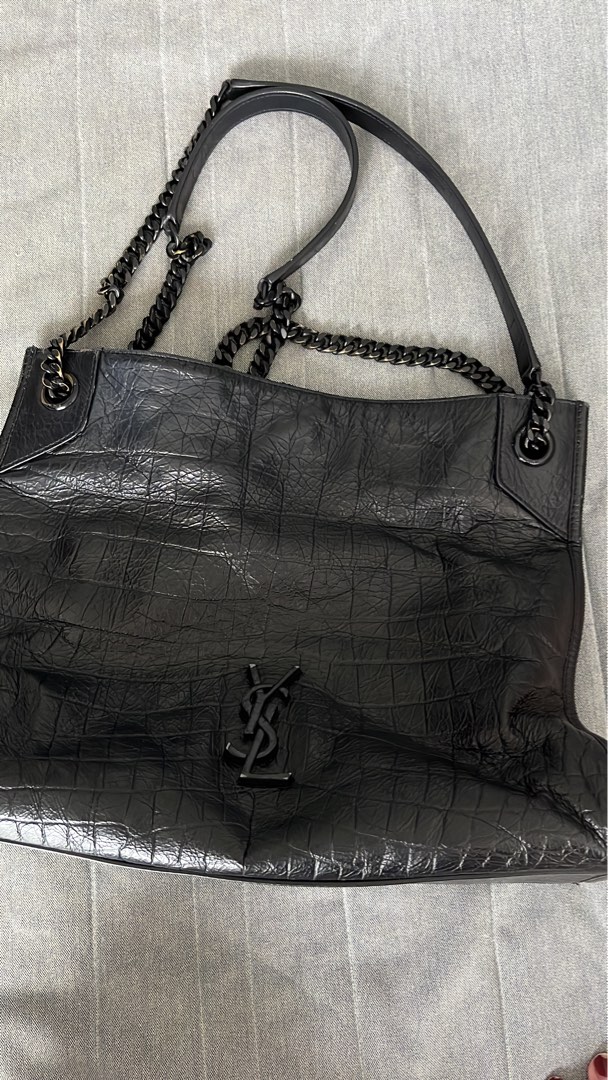 YSL Nikki shopping tote , Luxury, Bags & Wallets on Carousell