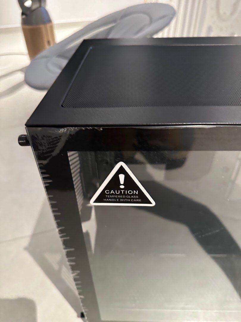 Zeal showcase matx atx chassis case black aftershock, Computers & Tech ...