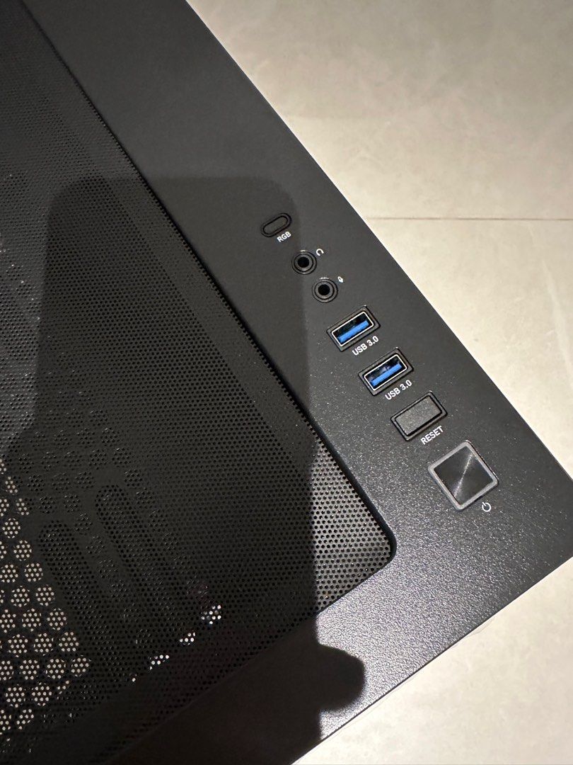 Zeal showcase matx atx chassis case black aftershock, Computers & Tech ...