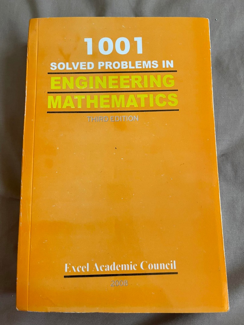 1001 Solved Problems in Engineering Mathematics, Hobbies & Toys, Books ...