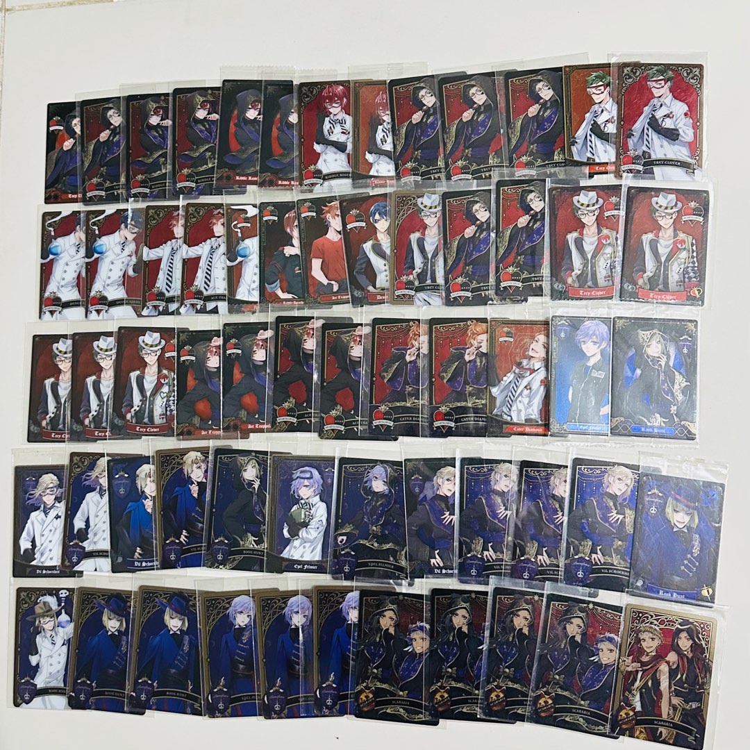 110+ pcs Twisted wonderland cards, Hobbies & Toys, Memorabilia ...