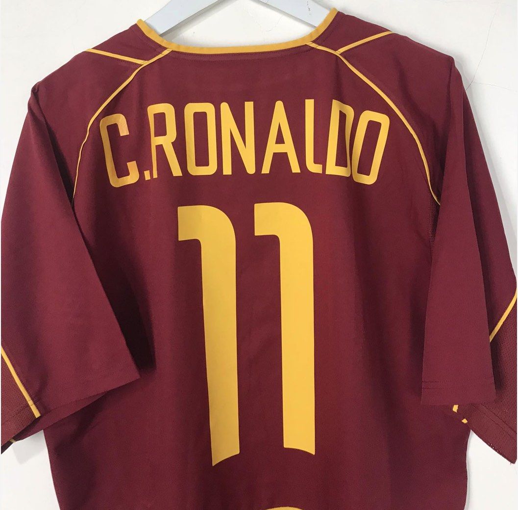 #11 CR7 Cristiano Ronaldo 2002 Portugal Home soccer/football jersey/kit ...