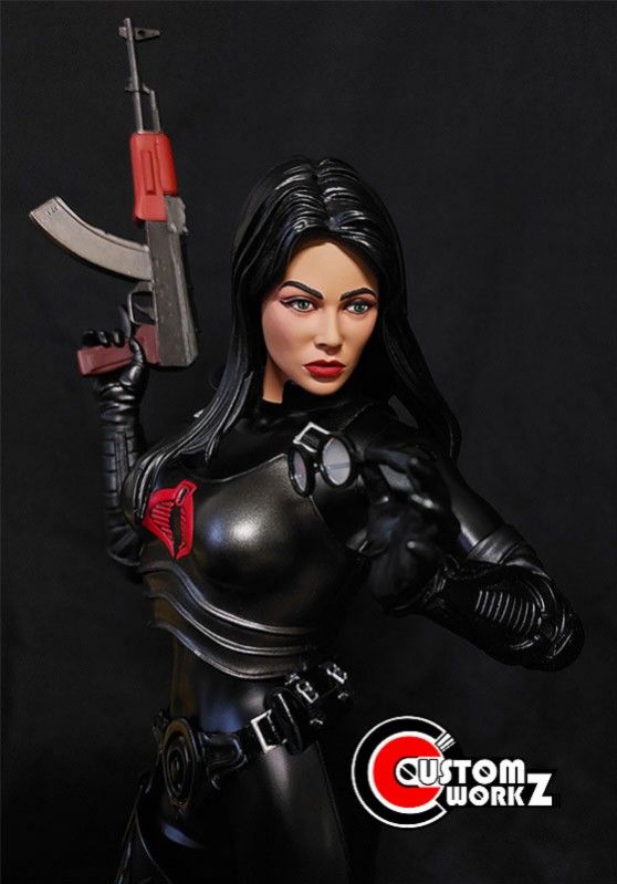 1/4 Sideshow Baroness Conversion to Fully Sculpted & Painted Statue ...