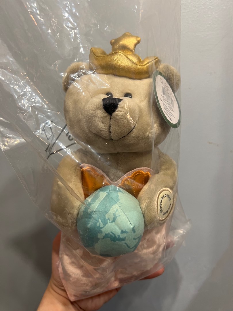 2023 Starbucks Siren Bearista Bear (SB Bearista Bear) Starbucks Bear Pink Siren Stuffed Toy ...