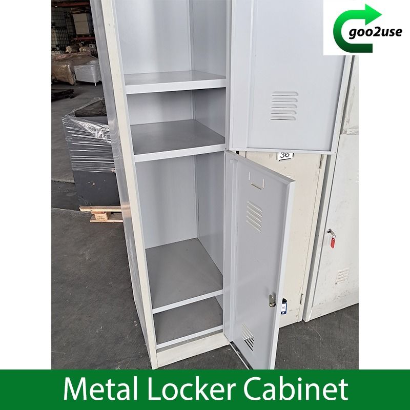 2 Doors Metal Locker Cabinet, Furniture & Home Living, Furniture ...