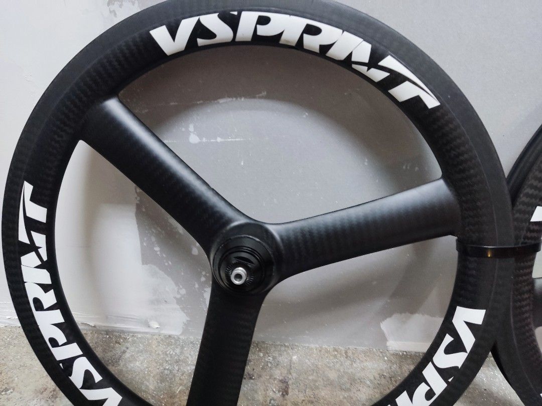 349 Carbon wheelset for trifold, Sports Equipment, Bicycles & Parts ...