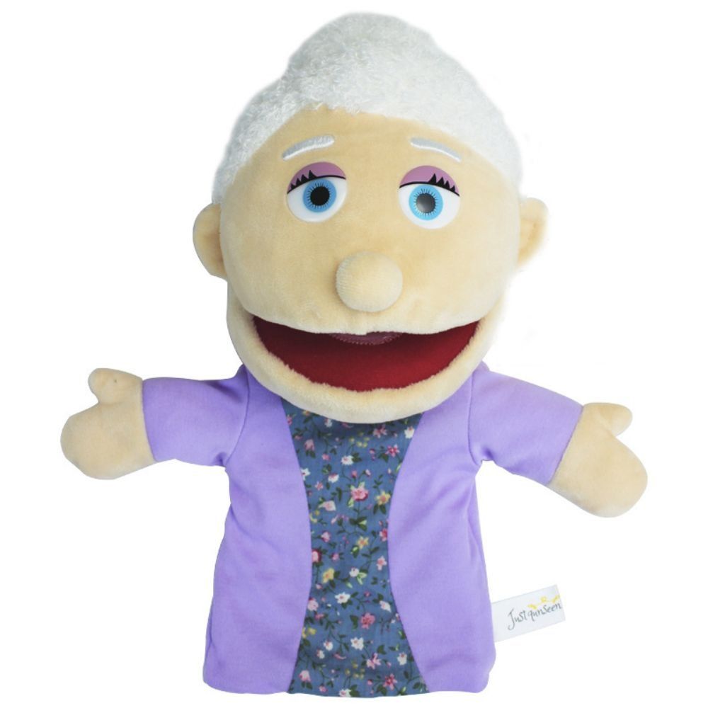 35cm family open mouth puppets kindergarten show ventriloquist tell ...