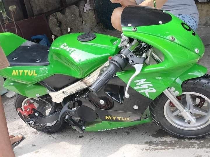 :49CC NINJA POCKET KIDDIE BIKE, Hobbies & Toys, Toys & Games on Carousell