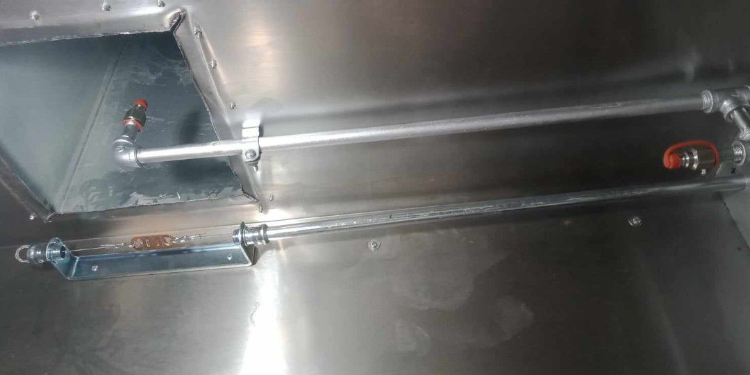 6 Liters Kitchen Fire Suppression System Lehavot Brand Installation ...