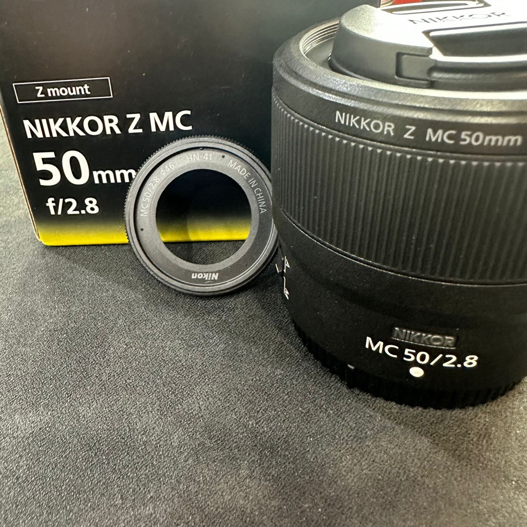 99% Nikon Z MC 50mm f2.8 macro 50 2.8, 攝影器材, 鏡頭及裝備 - Carousell
