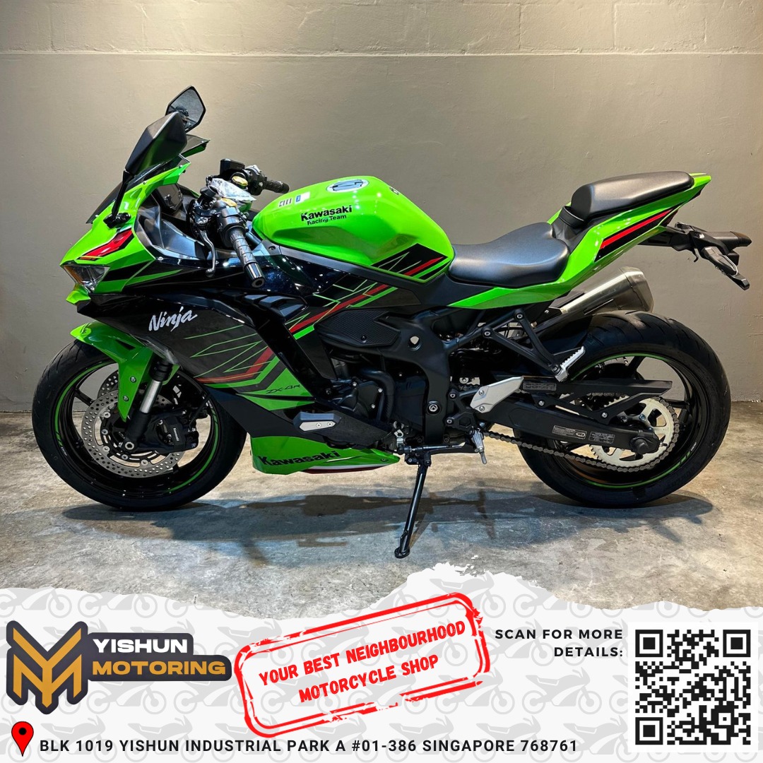 KAWASAKI NINJA ZX-4R ( NEW KAWASAKI NINJA ZX4R ) 2A SPORT BIKE ...