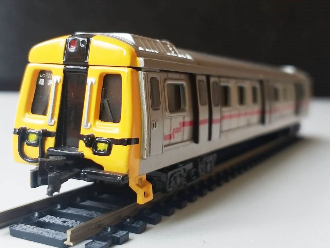 香港九廣鐵路模型-九廣鐵路伯明翰 Metro-Cammell M-train 黃頭列車模型, 興趣及遊戲, 玩具 & 遊戲類 - Carousell