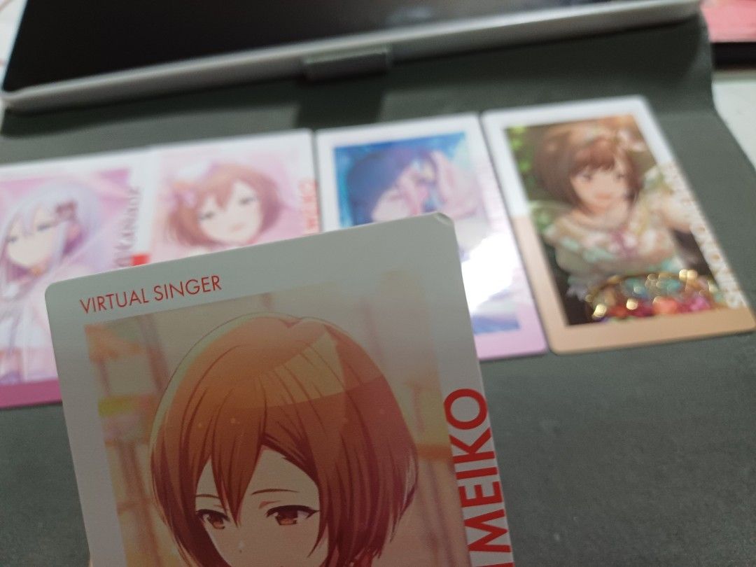 世界計劃 pjsk 25時 meiko 東雲繪名 曉山瑞希 宵崎奏 ePick 卡, 興趣及遊戲, 玩具 & 遊戲類 - Carousell