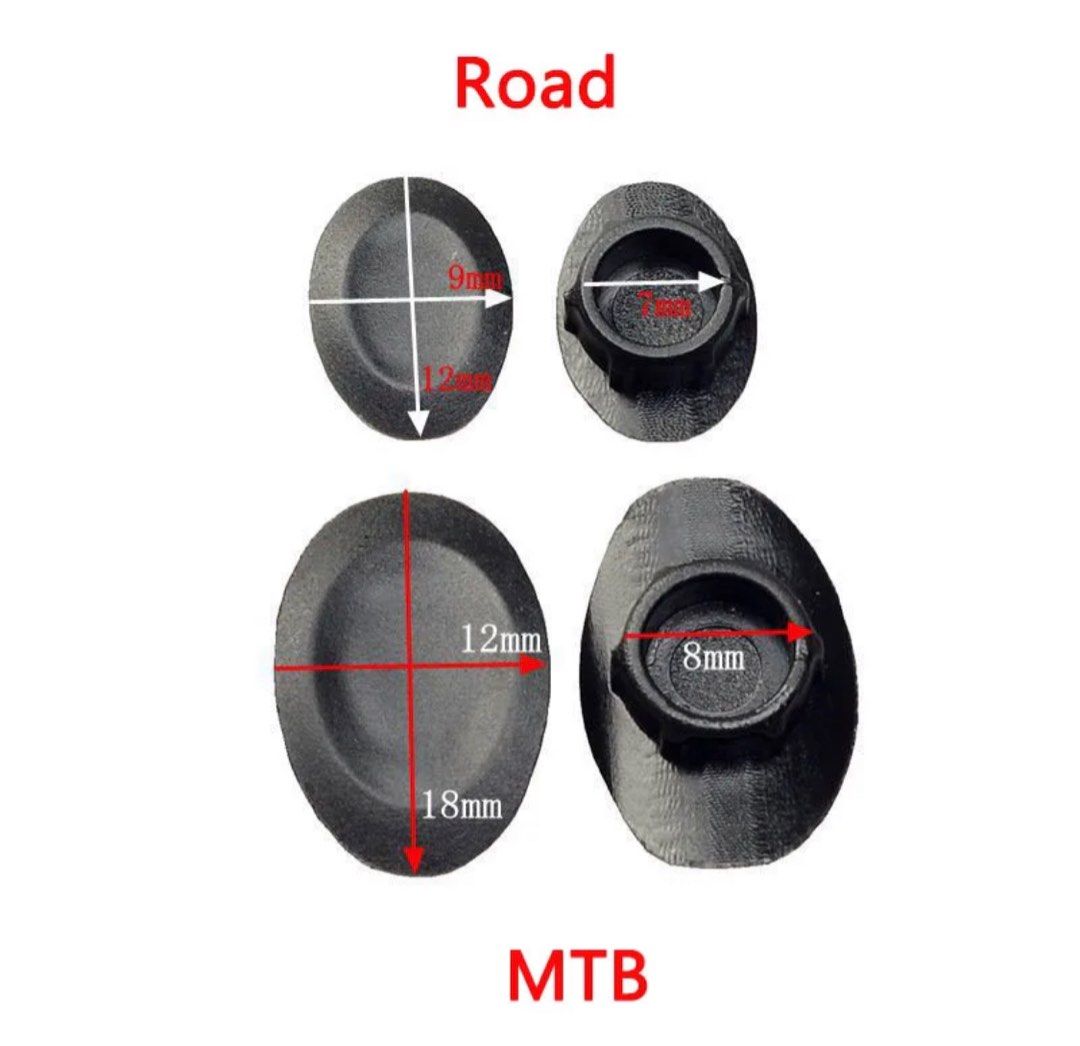 * Rim Plug High Pressure 10pcs Plastic Hole Plug Black Road Bike ...
