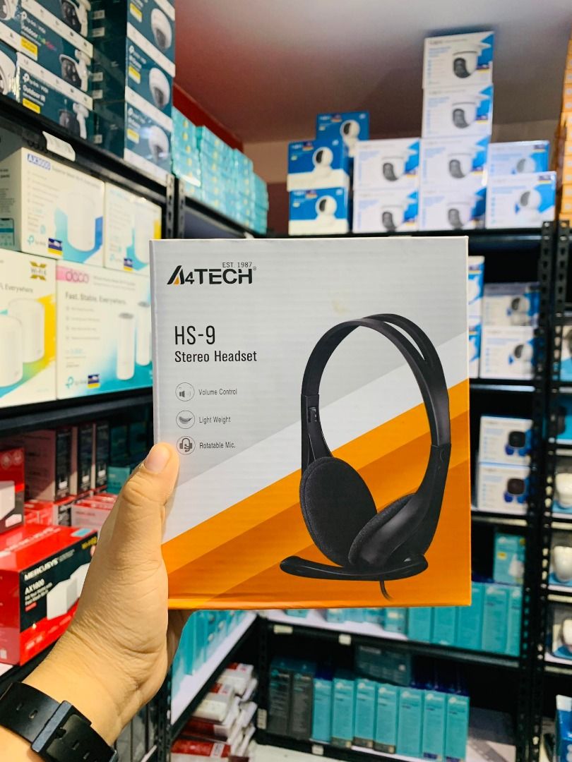 A4Tech HS-9 Stereo Headset Dual Jack, Computers & Tech, Parts ...