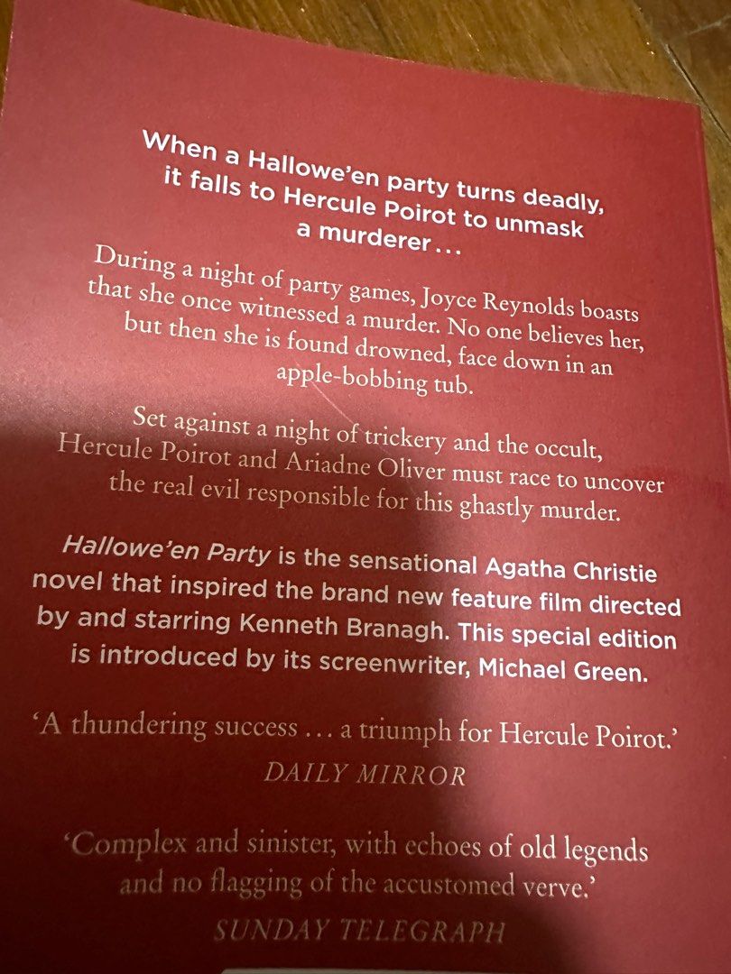 Take A Look About Haunting In Venice Book