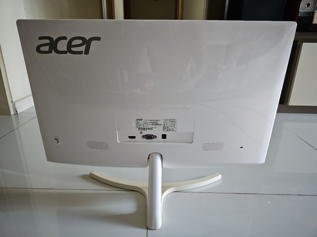 Acer ED242QR 23.6-Inch Full HD Curved Monitor, Computers & Tech, Parts ...