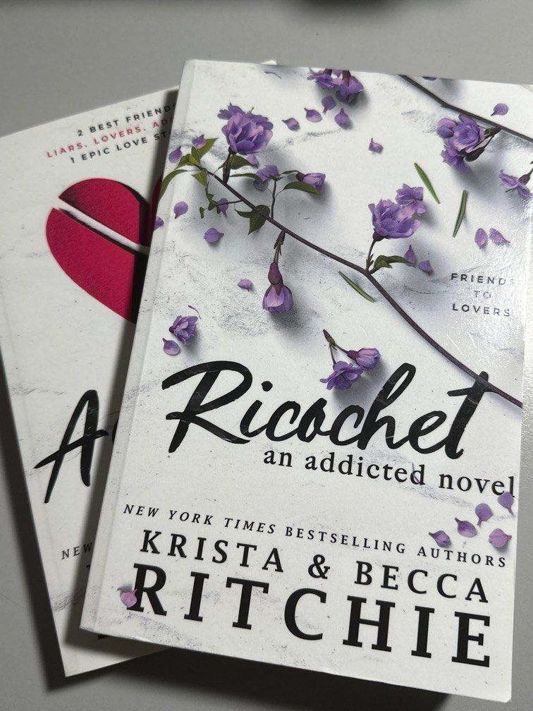 BOOKTOK Addicted Series: Addicted to you & Ricochet, Hobbies & Toys ...