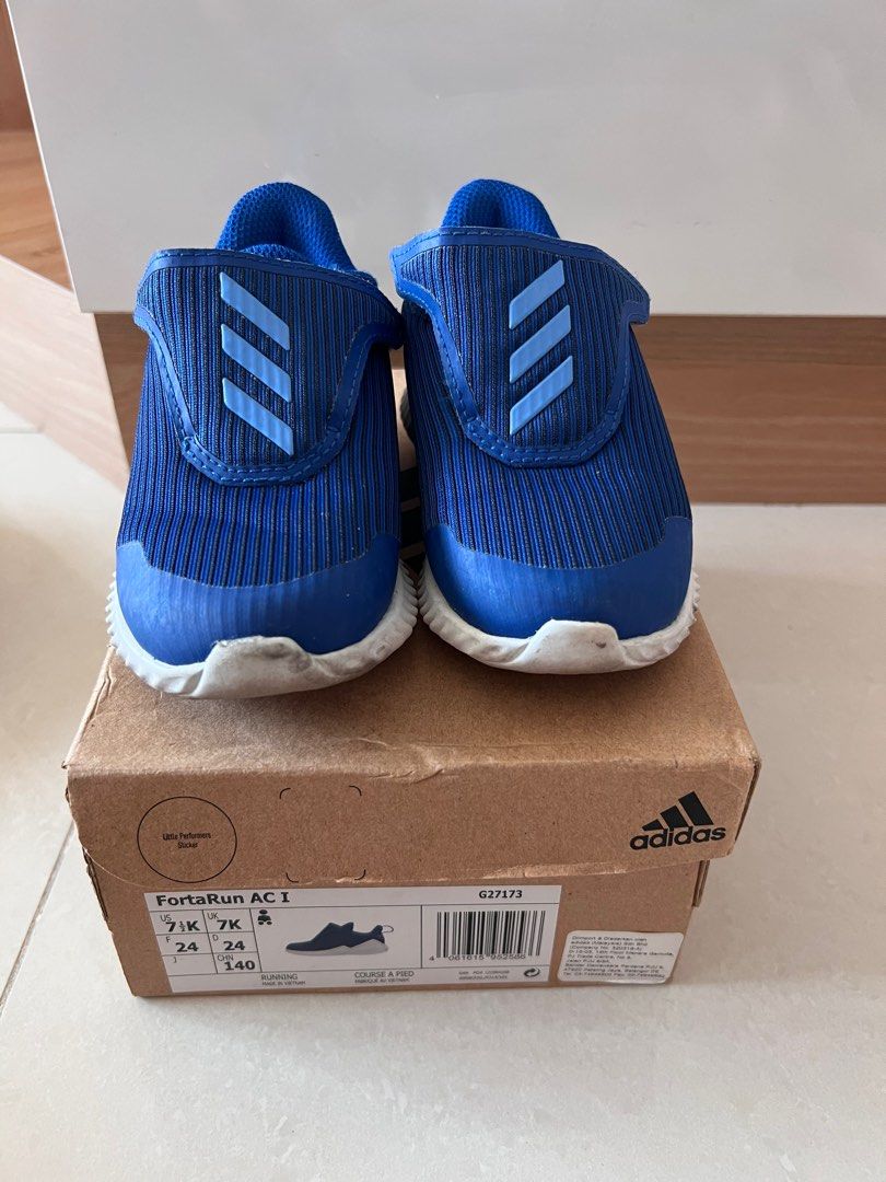 Adidas kids shoes FortaRun AC I, Babies & Kids, Babies & Kids Fashion ...