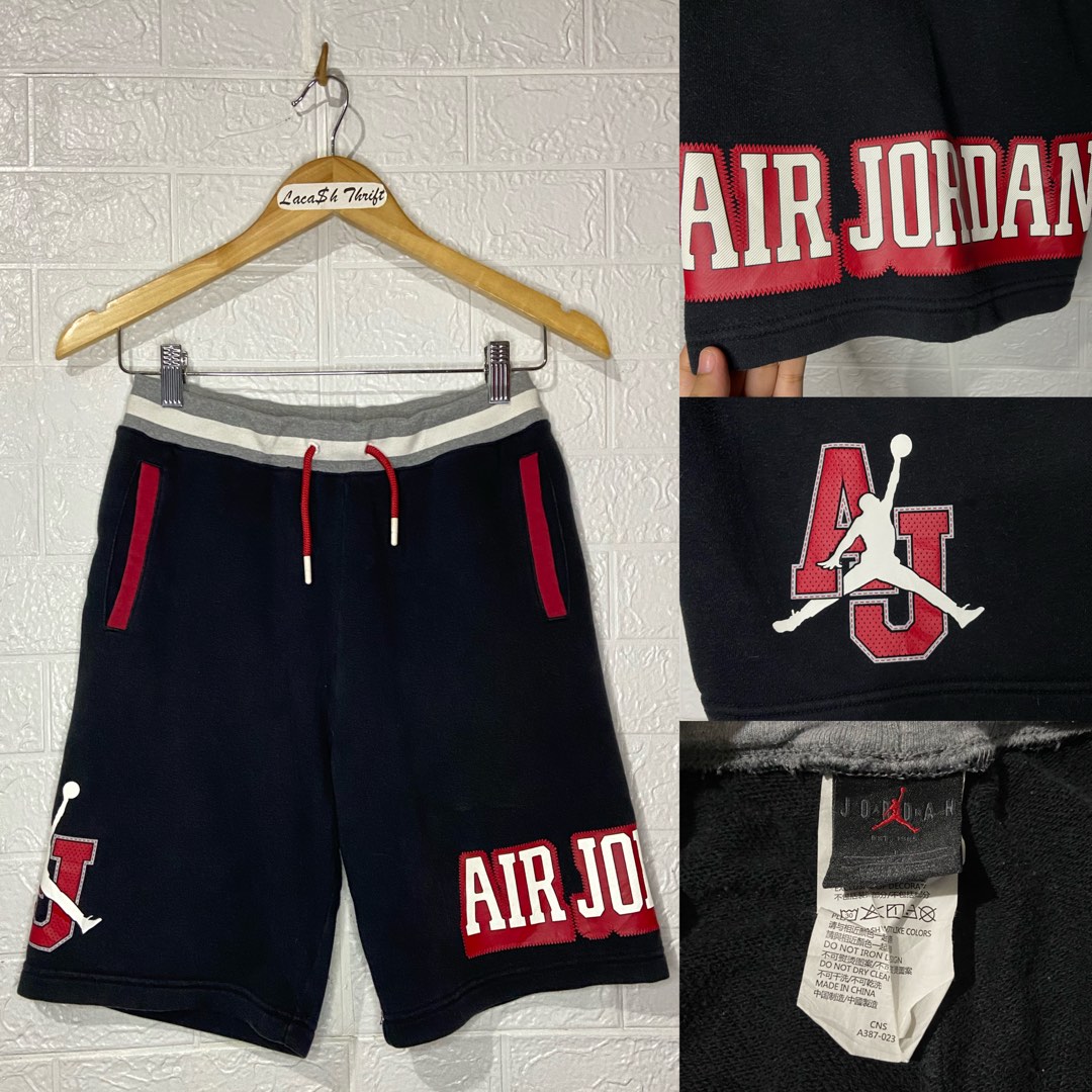 AIR JORDAN SHORT (black) hcbvdtfg, Men's Fashion, Bottoms, Shorts on ...