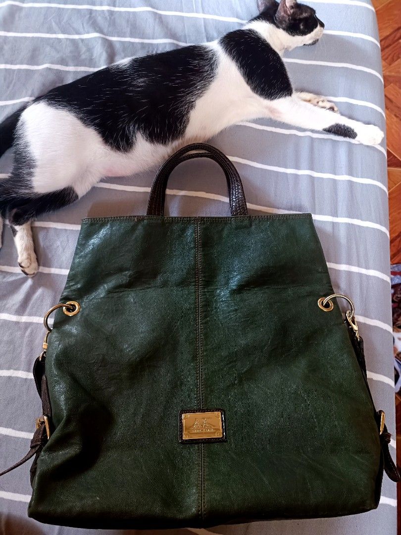 AK Green Two Way Bag, Women's Fashion, Bags & Wallets, Shoulder Bags on ...