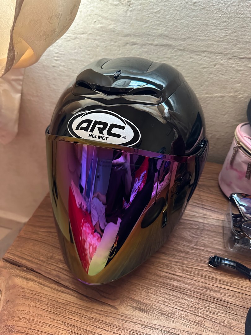 ARC Helmet, Motorcycles, Motorcycle Accessories on Carousell