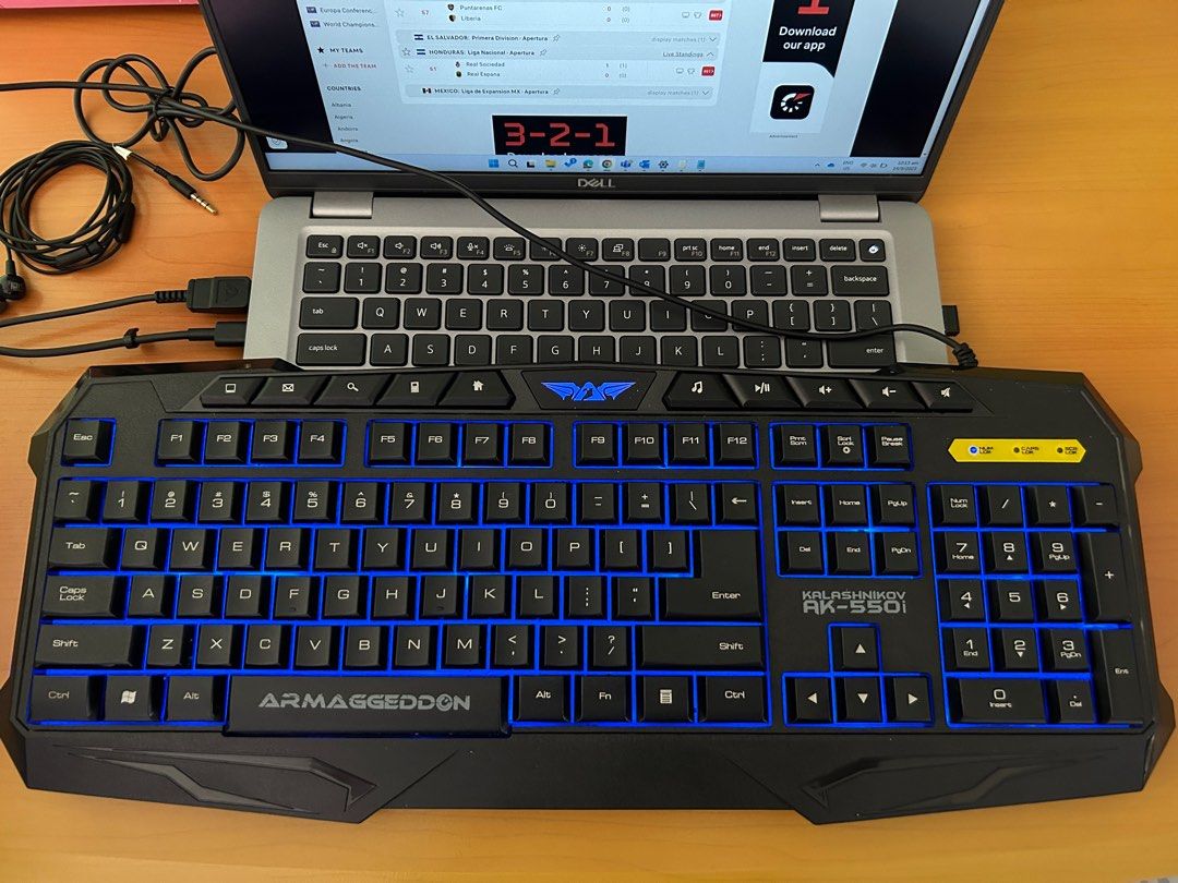 Armageddon Kalashnikov AK550i Keyboard, Computers & Tech, Parts ...