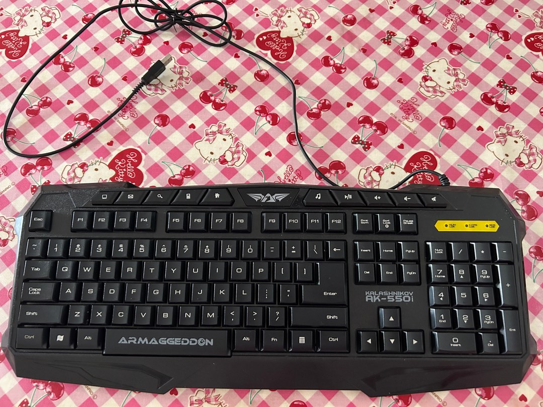 Armageddon Kalashnikov AK550i Keyboard, Computers & Tech, Parts ...