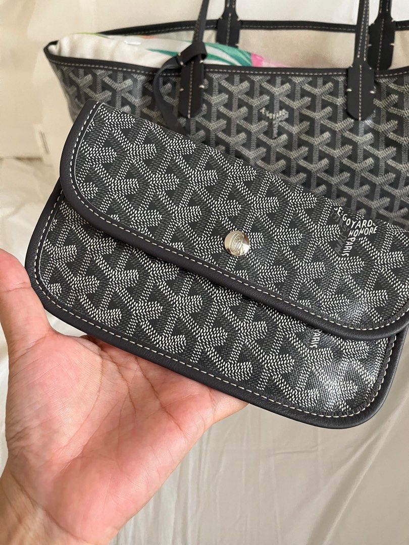 Authentic Goyard St. Louis PM with Entrupy Certificate, Luxury, Bags ...