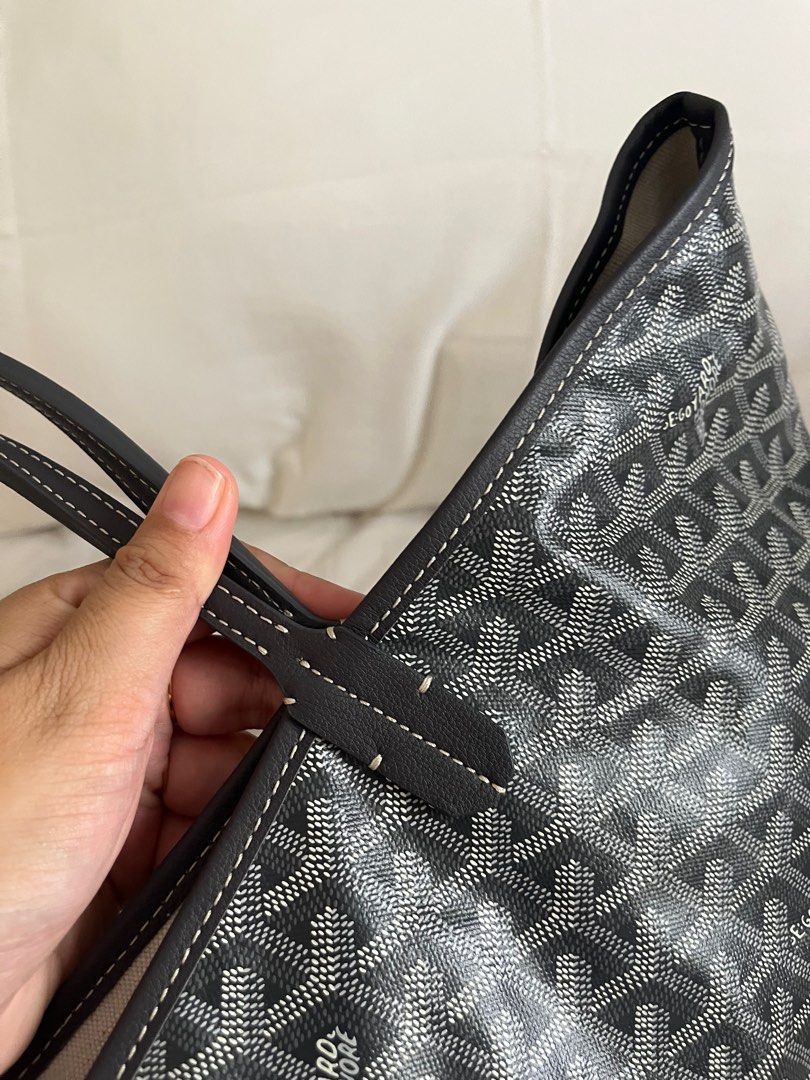 Authentic Goyard St. Louis PM with Entrupy Certificate, Luxury, Bags ...