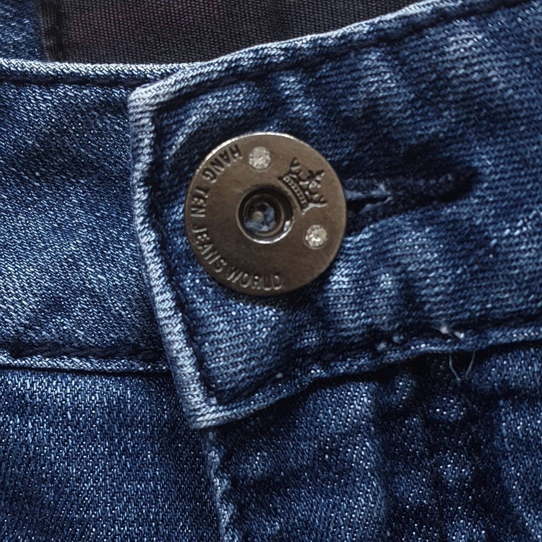 authentic true y2k 2000s hang ten blue jorts, Women's Fashion, Bottoms, Shorts on Carousell