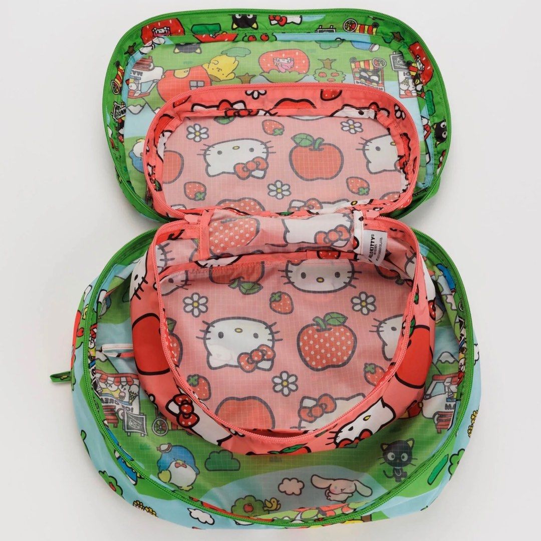 BAGGU Hello Kitty packing cube, Women's Fashion, Bags & Wallets, Tote ...
