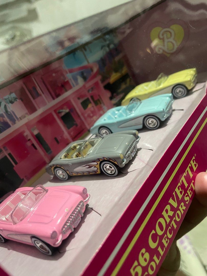BARBIE 1956 Corvette Collector Set HOT WHEELS PREMIUM, Hobbies & Toys ...