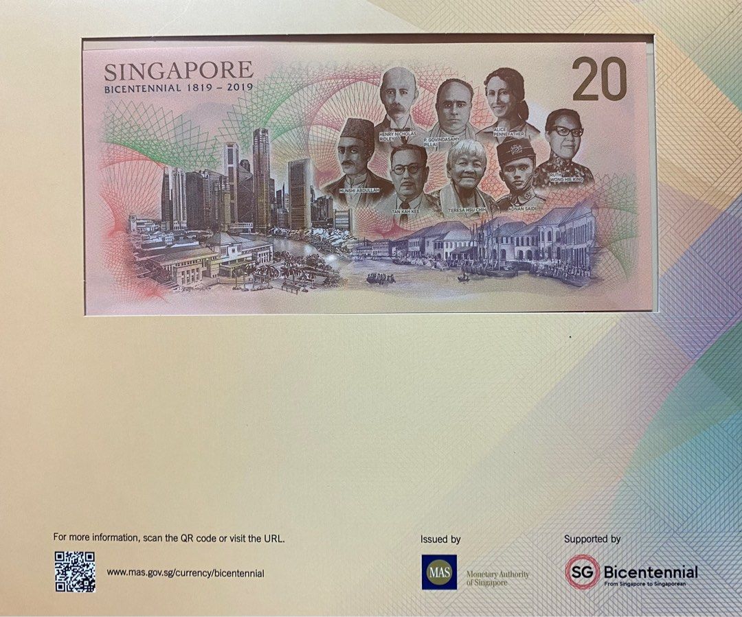 Bicentennial commemorative note $20, Hobbies & Toys, Memorabilia ...