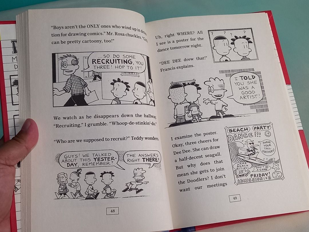 Big Nate Goes For Broke Hardbound, Hobbies & Toys, Books & Magazines, Children's Books on Carousell