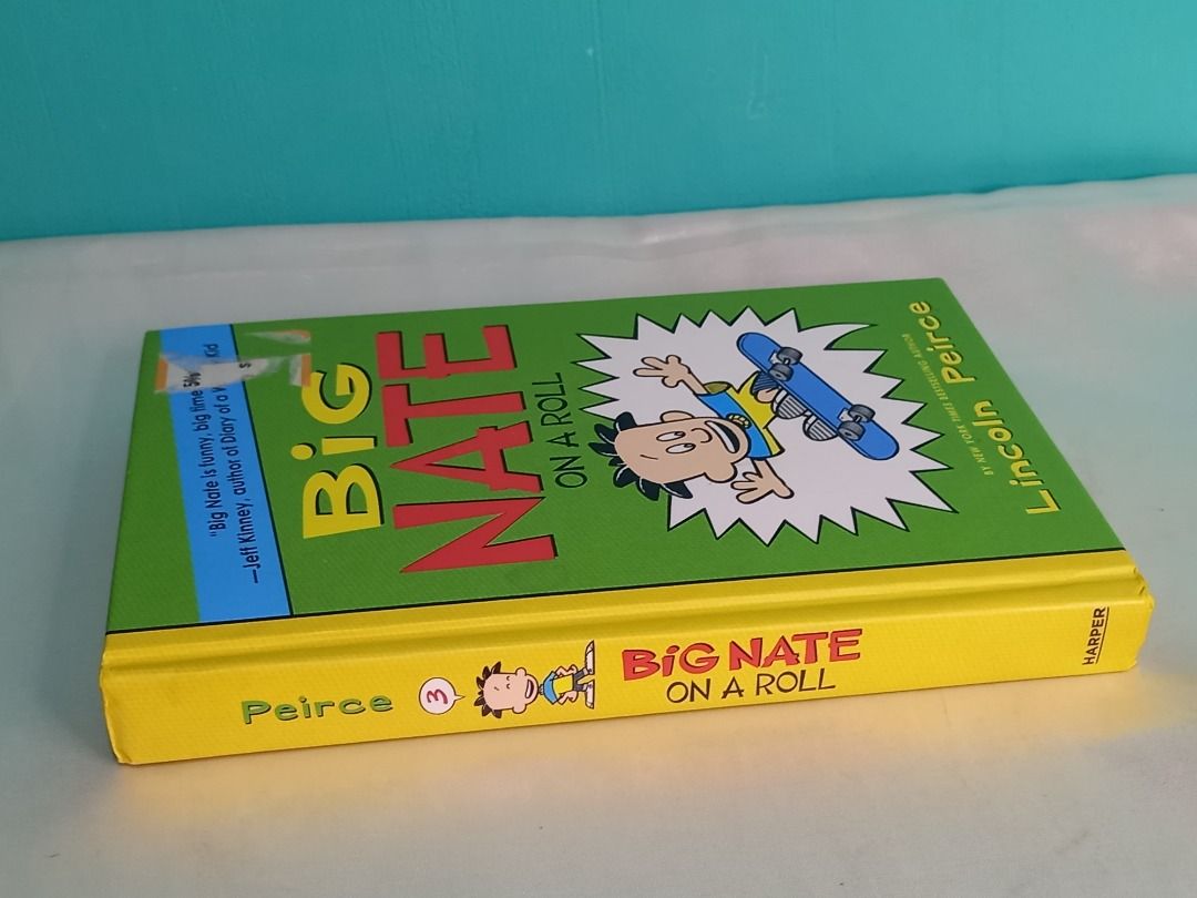 Big Nate On A Roll Lincoln Peirce Hardbound, Hobbies & Toys, Books ...