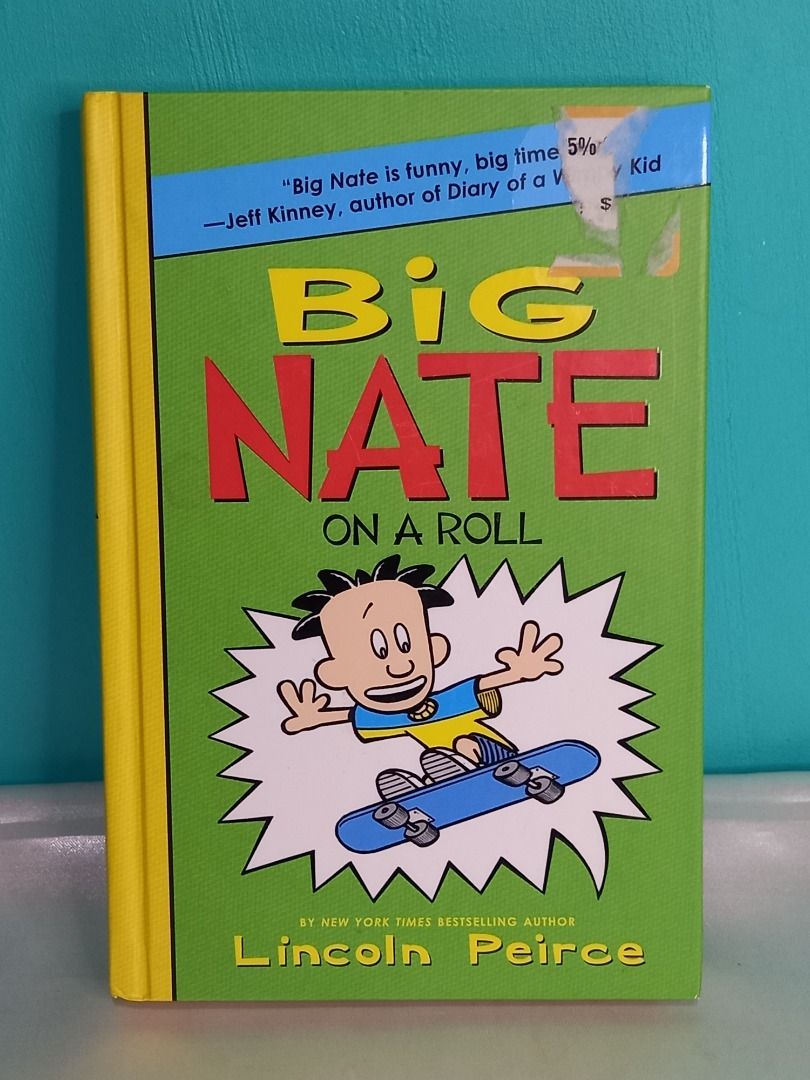 Big Nate On A Roll Lincoln Peirce Hardbound, Hobbies & Toys, Books ...
